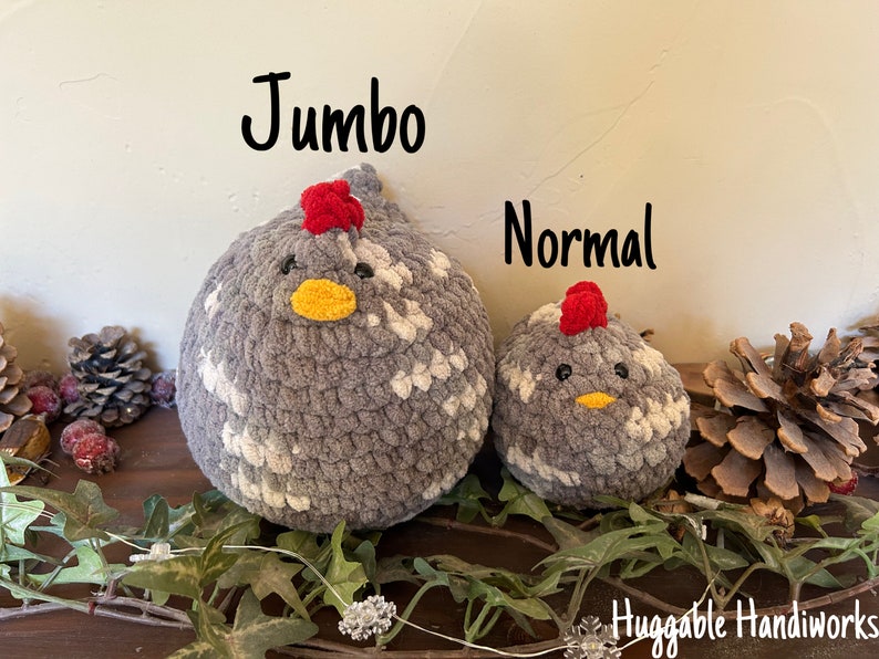 Jumbo Chicken Plushies - Etsy