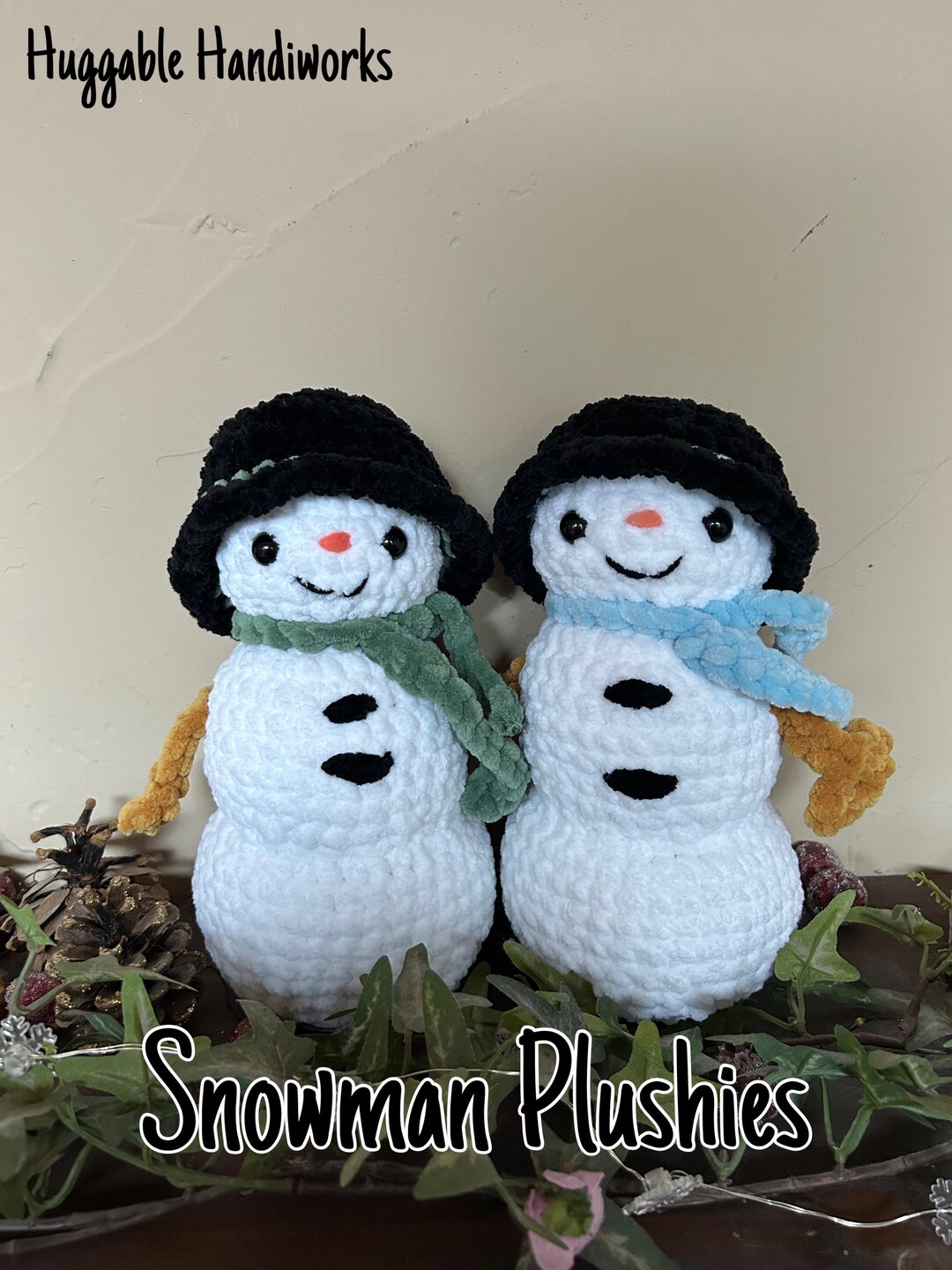 Snowman Plushies - Etsy