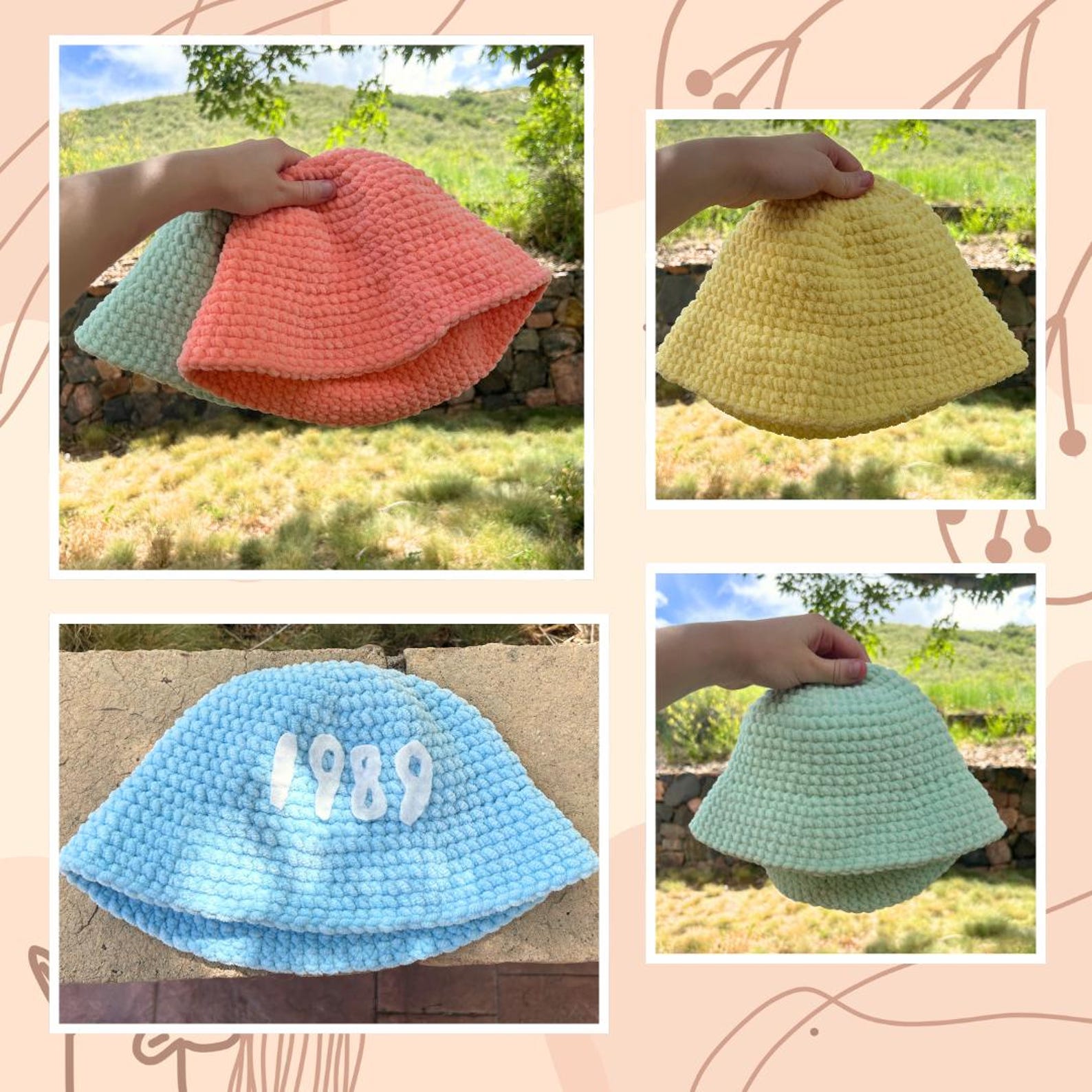 Bucket Hat Crochet Pattern **DIGITAL PATTERN** - Etsy