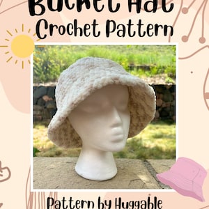 Bucket Hat Crochet Pattern **DIGITAL PATTERN** - Etsy