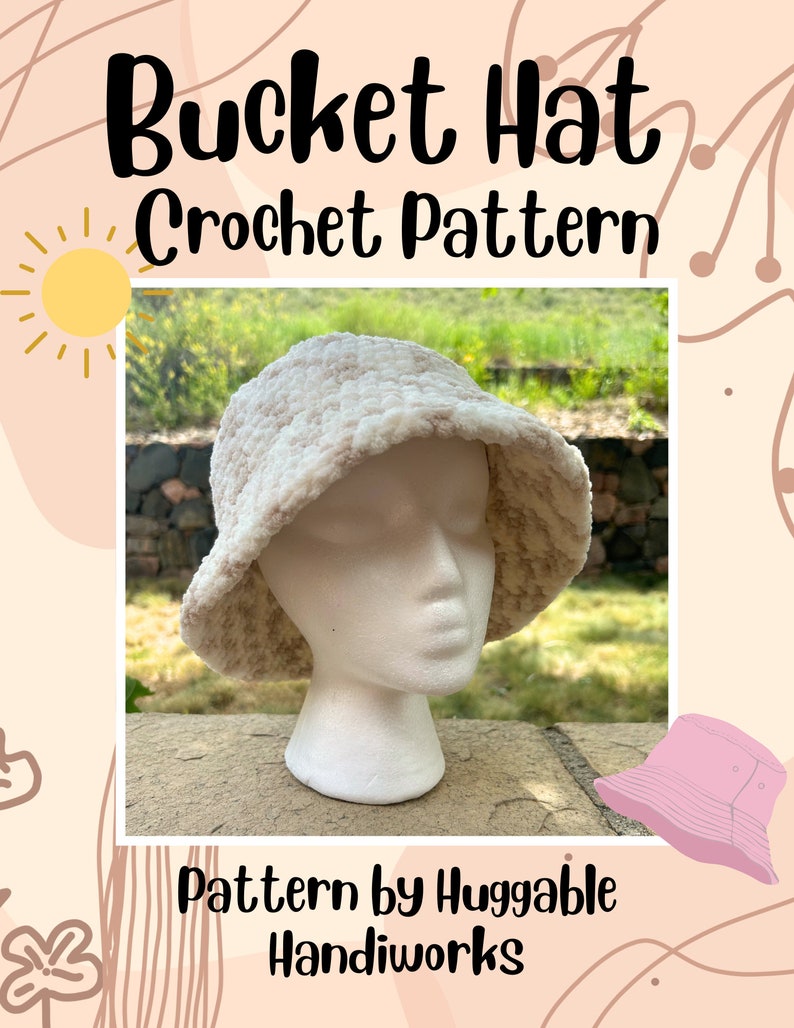 Bucket Hat Crochet Pattern **DIGITAL PATTERN** - Etsy