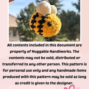 Mini Bee Crochet Pattern **DIGITAL PATTERN** - Etsy