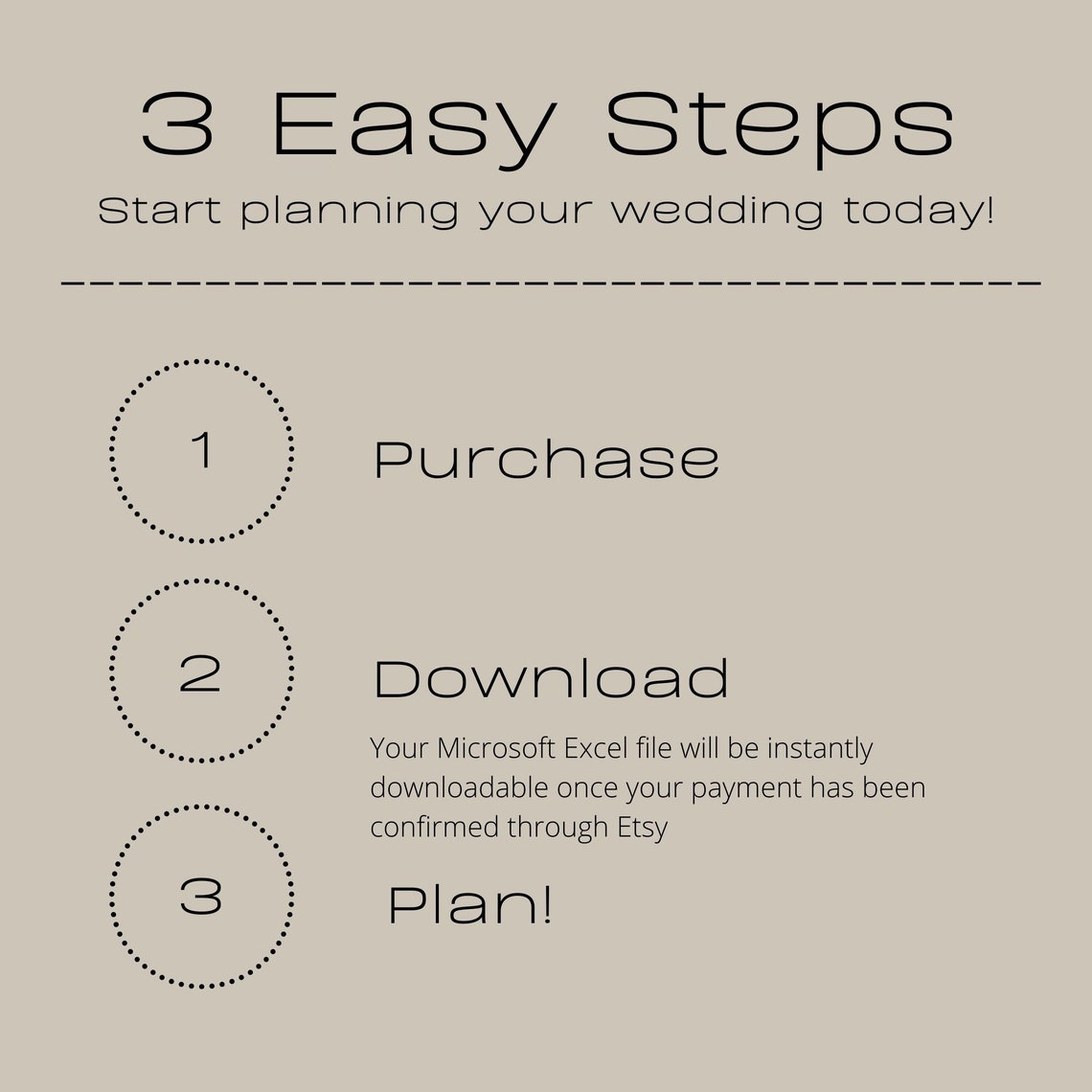 South Asian Muslim Wedding Planner| Excel Spreadsheet| Instant Download ...
