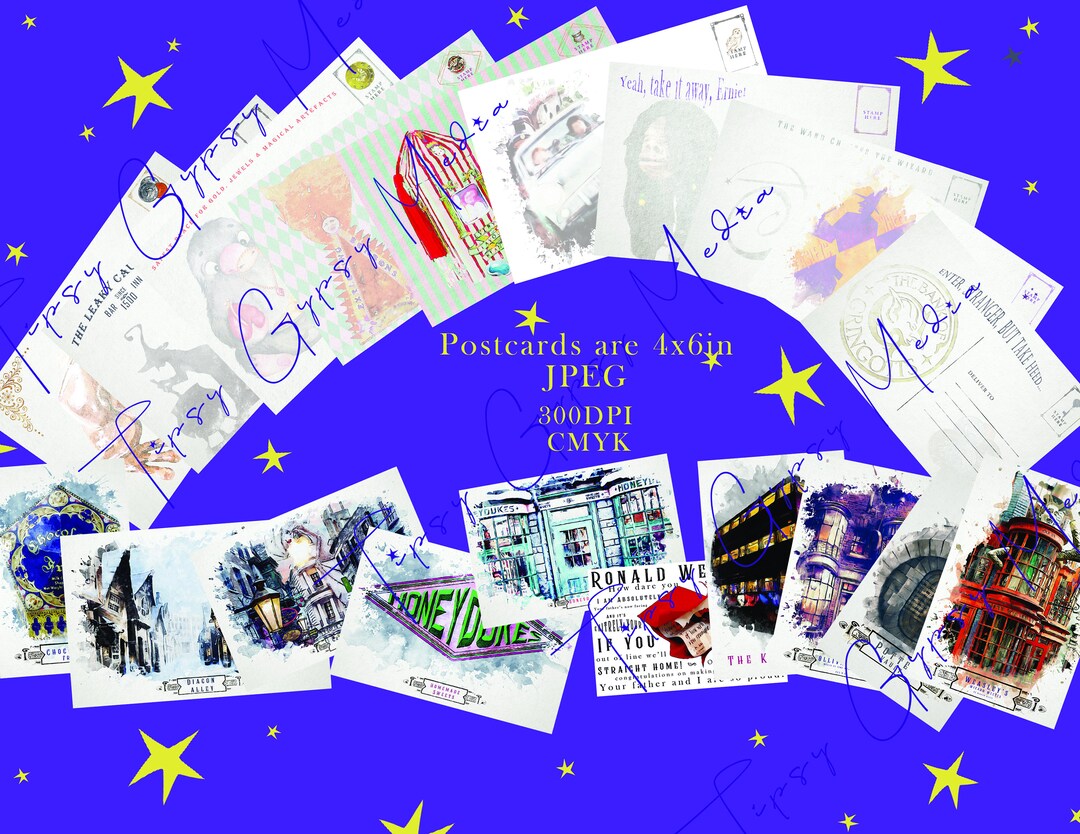 Wizarding Stationary/ Wizard School/wizard Paper/ Paper - Etsy