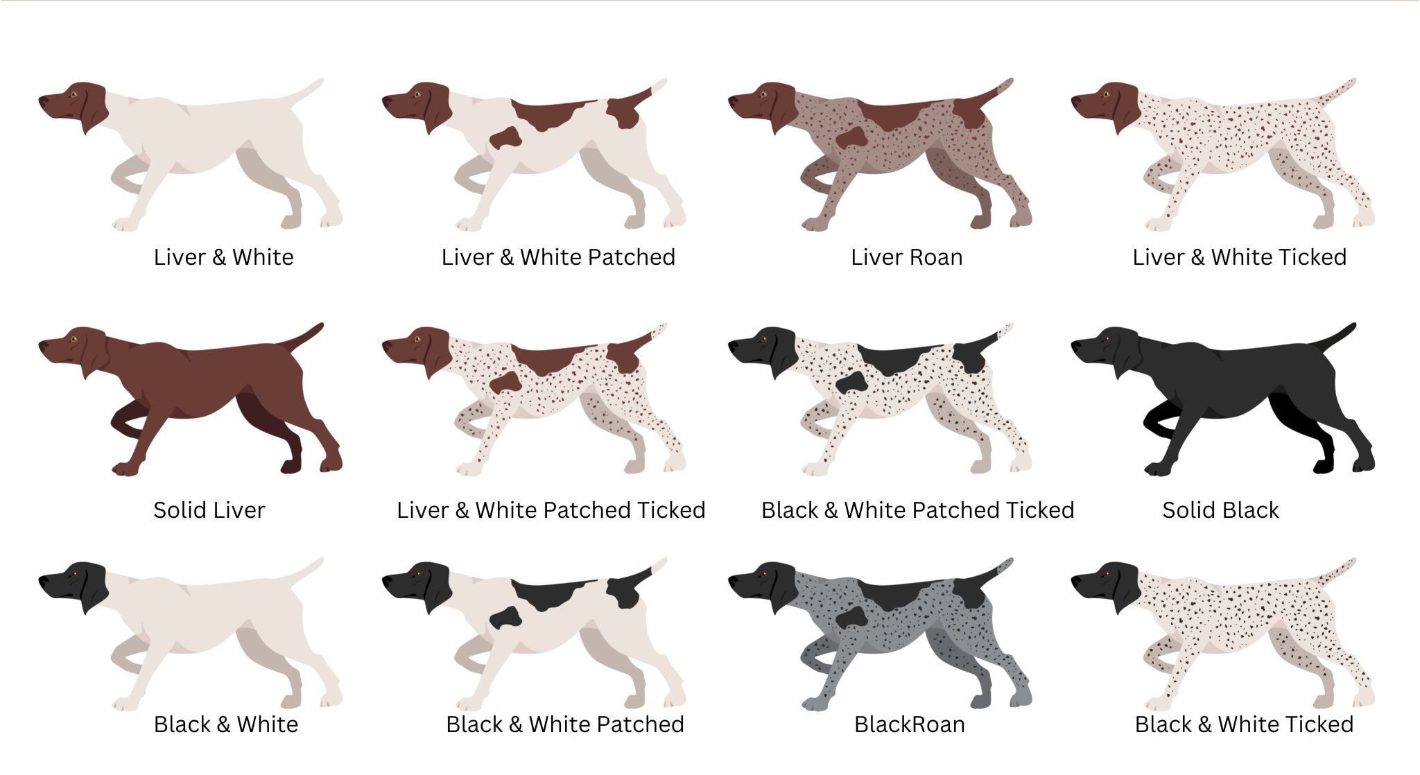 German Shorthaired Pointer Ornament Personalized Ornaments Round GSP ...