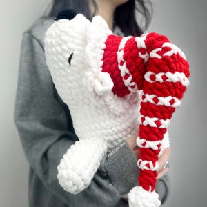 Polar Bear Crochet Pattern - Cute Huggable Stuffed Animal Crochet ...