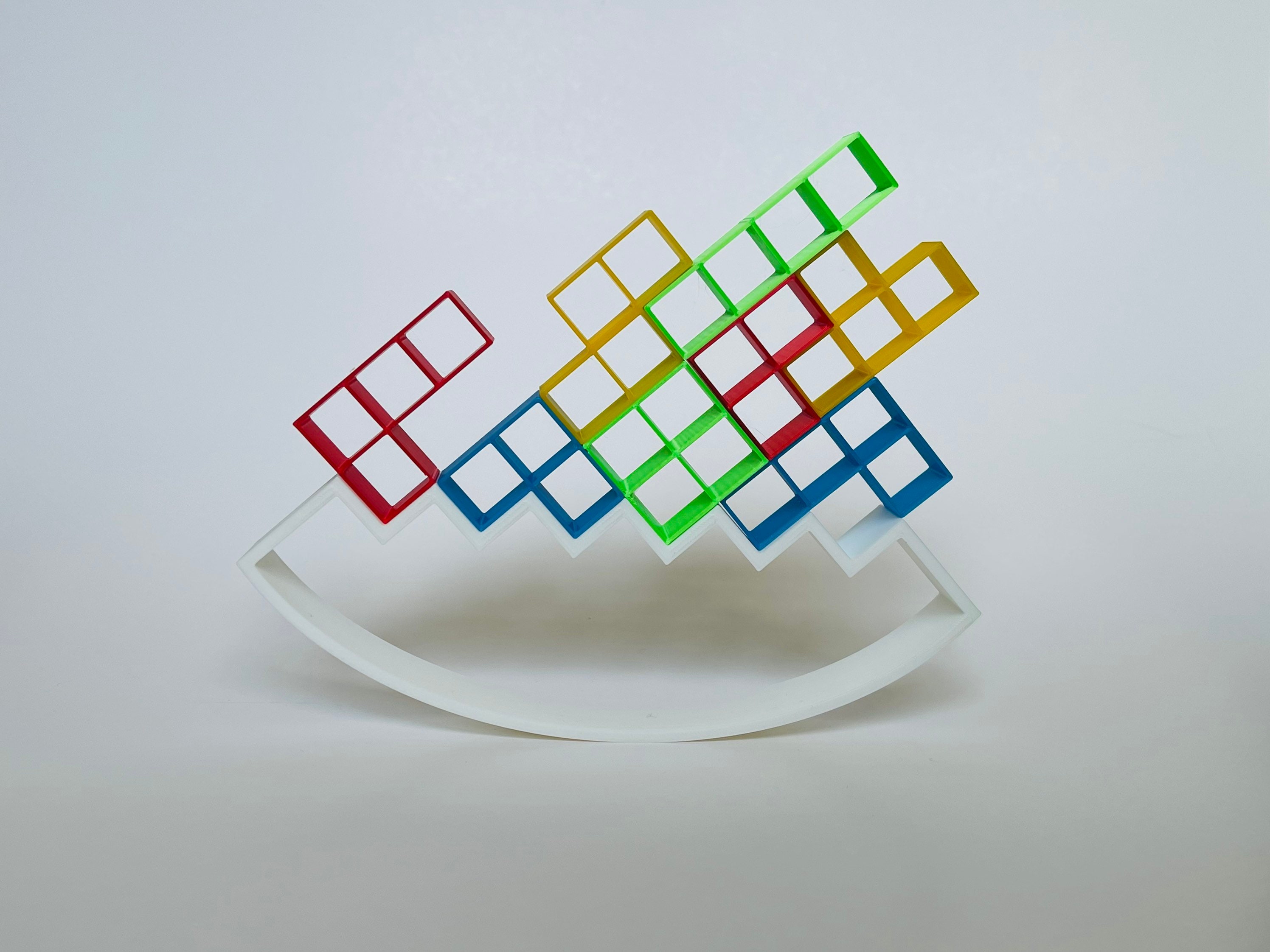 Balance Blocks | 1-4 Player Game | Tower Stacking Puzzle Game - Etsy