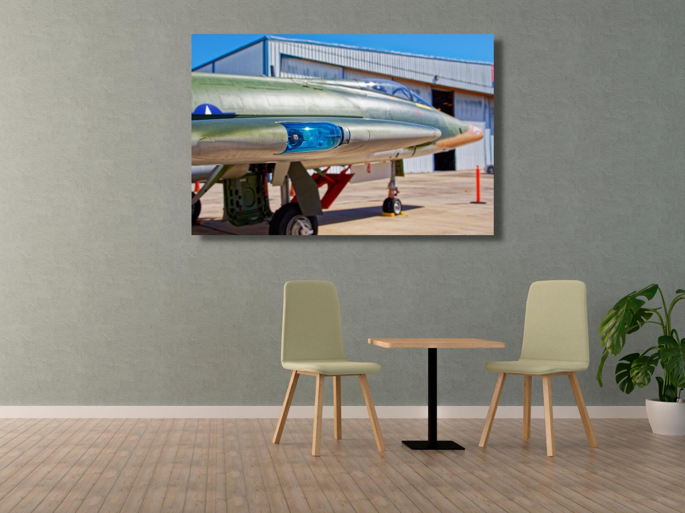 Starboard Light green Wing Light. Wall Art Decor Photo - Etsy