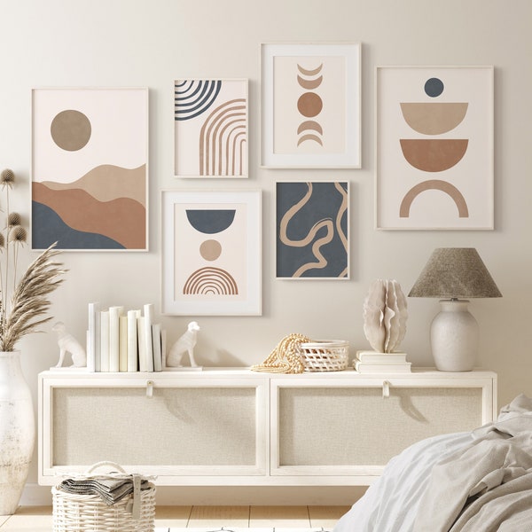 Earth Tone Print - Etsy