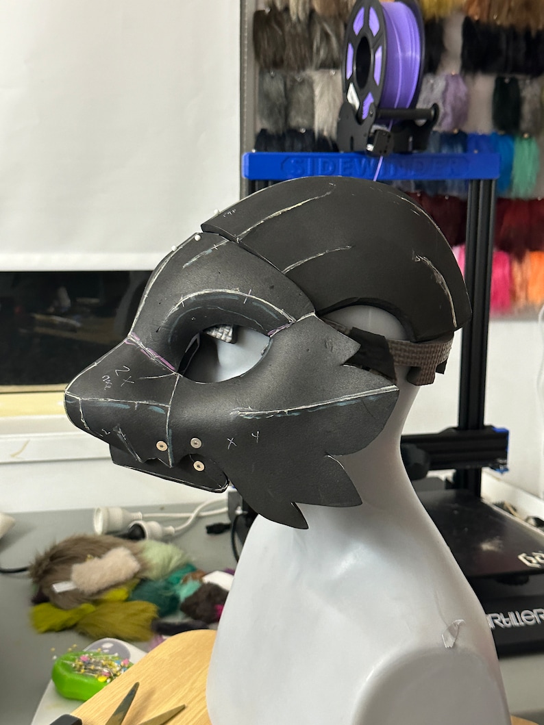 Novabeast Fursuit Headbase Pattern Download Only Etsy
