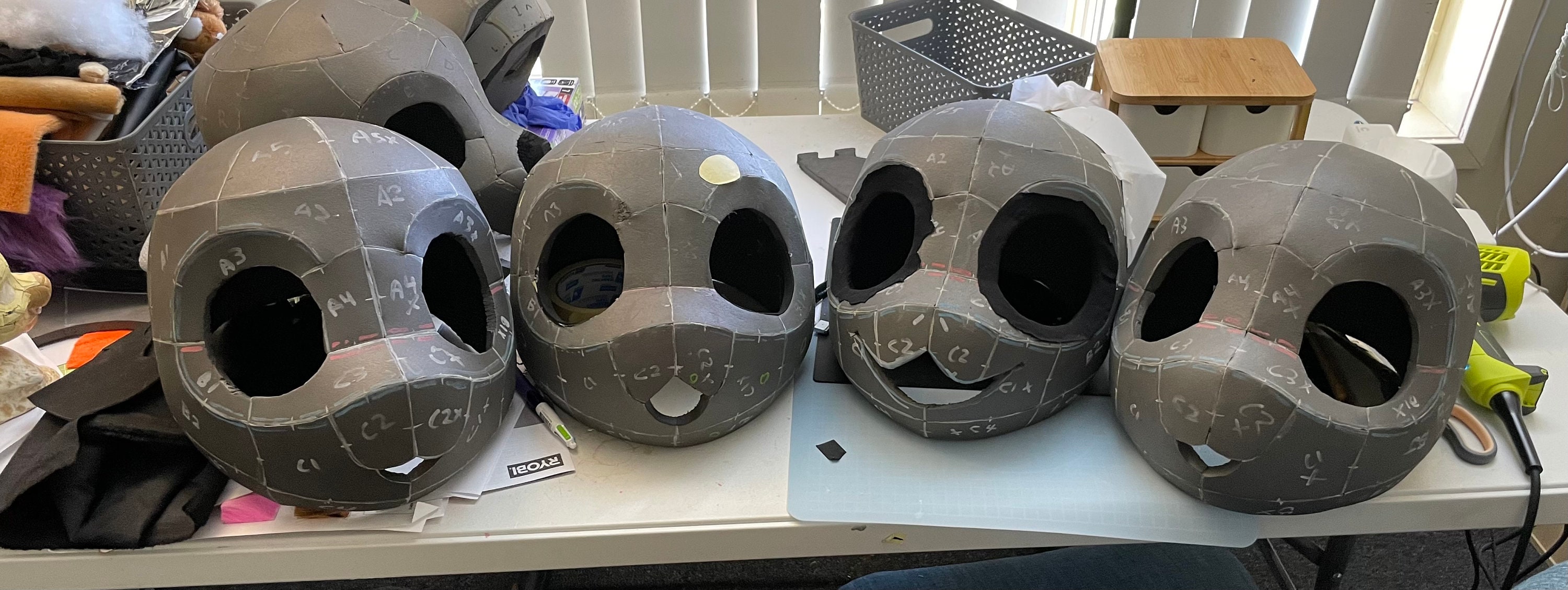 Fursuit Headbase Pattern kiko DOWNLOAD ONLY - Etsy