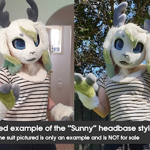 Fursuit Head Base Pattern "sunny" - DOWNLOAD ONLY Kemono Furry - Etsy