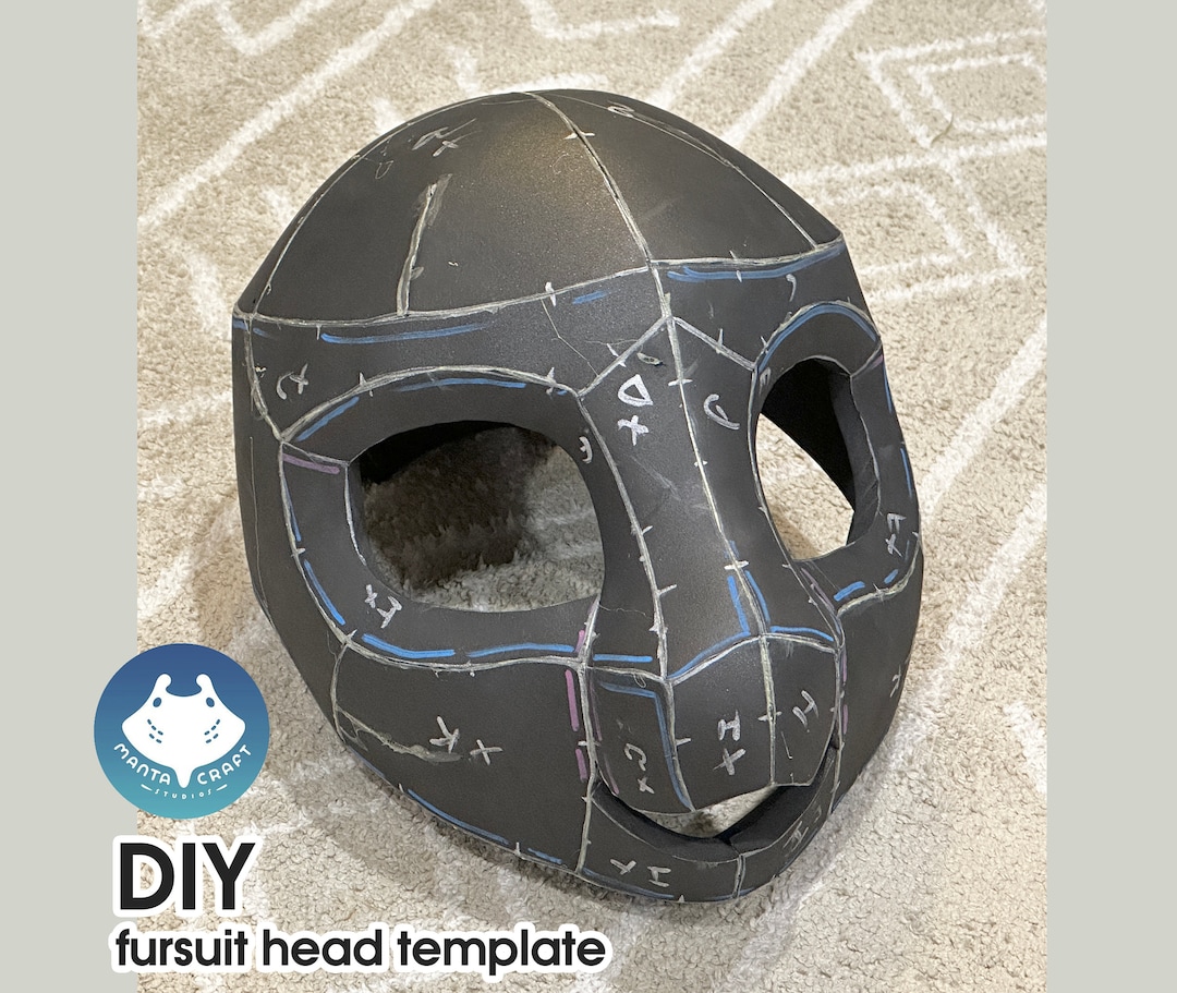 Fursuit Head Base Pattern "sunny" - DOWNLOAD ONLY Kemono Furry - Etsy