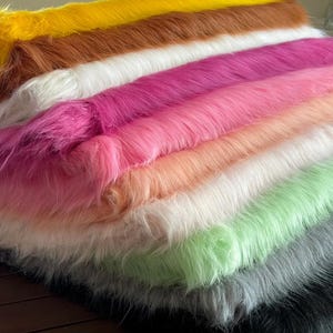 Furaddiction Faux Fur Sample Swatch Cards - Etsy