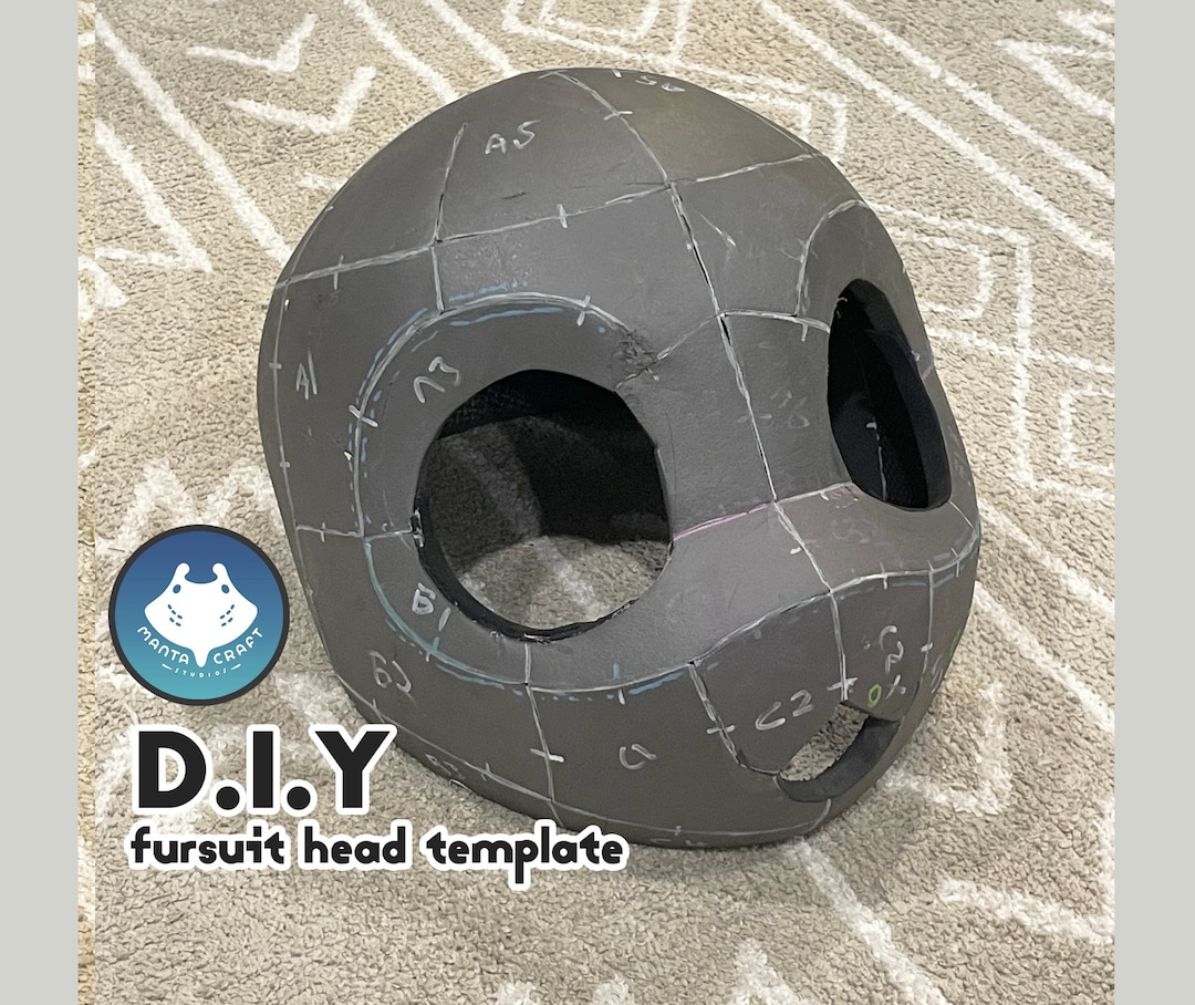 Fursuit Headbase Pattern "kiko" - DOWNLOAD ONLY Kemono Furry - Etsy