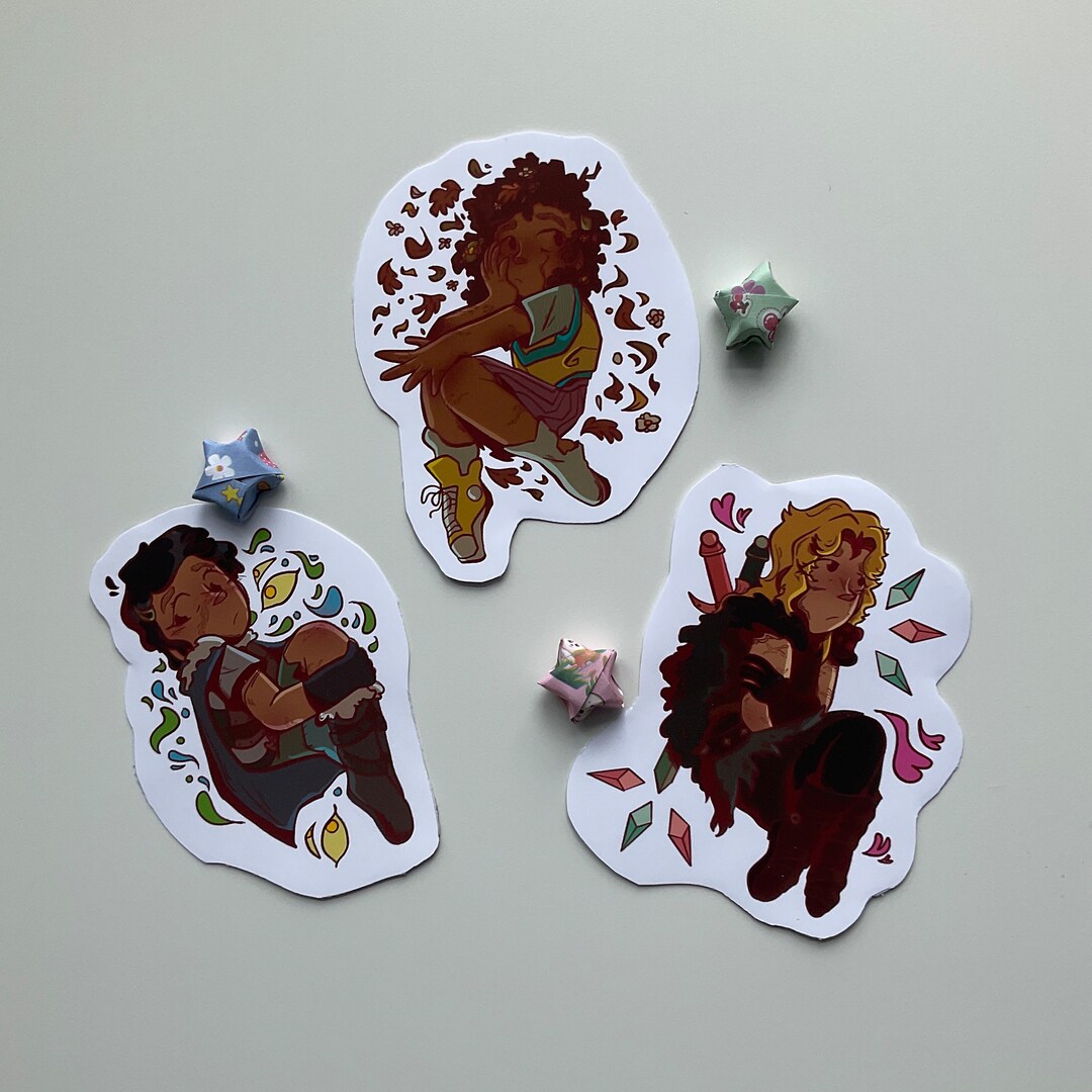 Pegatinas de Amphibia Earth Trio - Etsy México