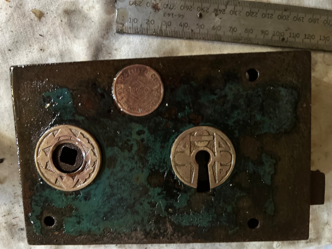 Stunning Victorian Era External Door Lock - Etsy