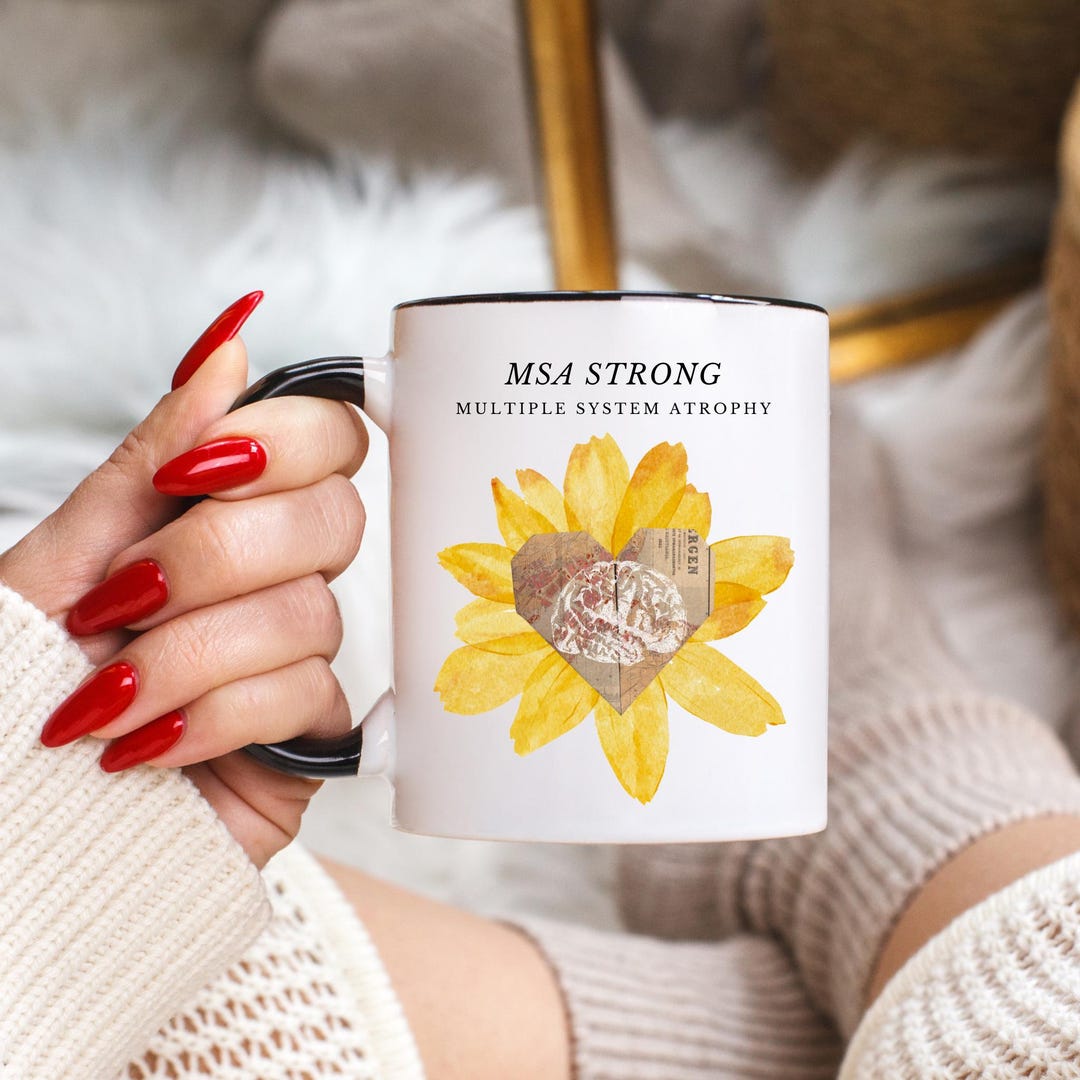 MSA Multiple System Atrophy Awareness Mug, Neurodegenerative Disease ...