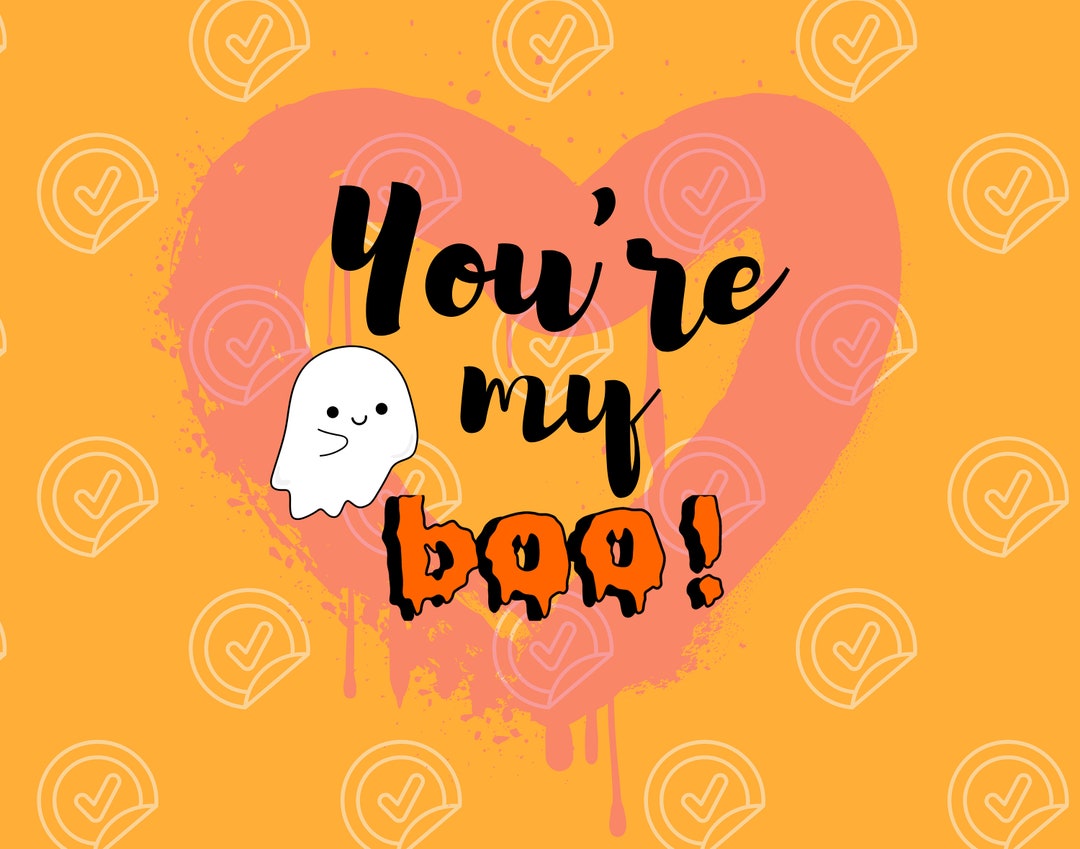 You're My Boo, Halloween Digital Download, Happy Halloween SVG ...