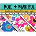 Bold and Beautiful Floral Bulletin Board Set, Cute Classroom Decor ...