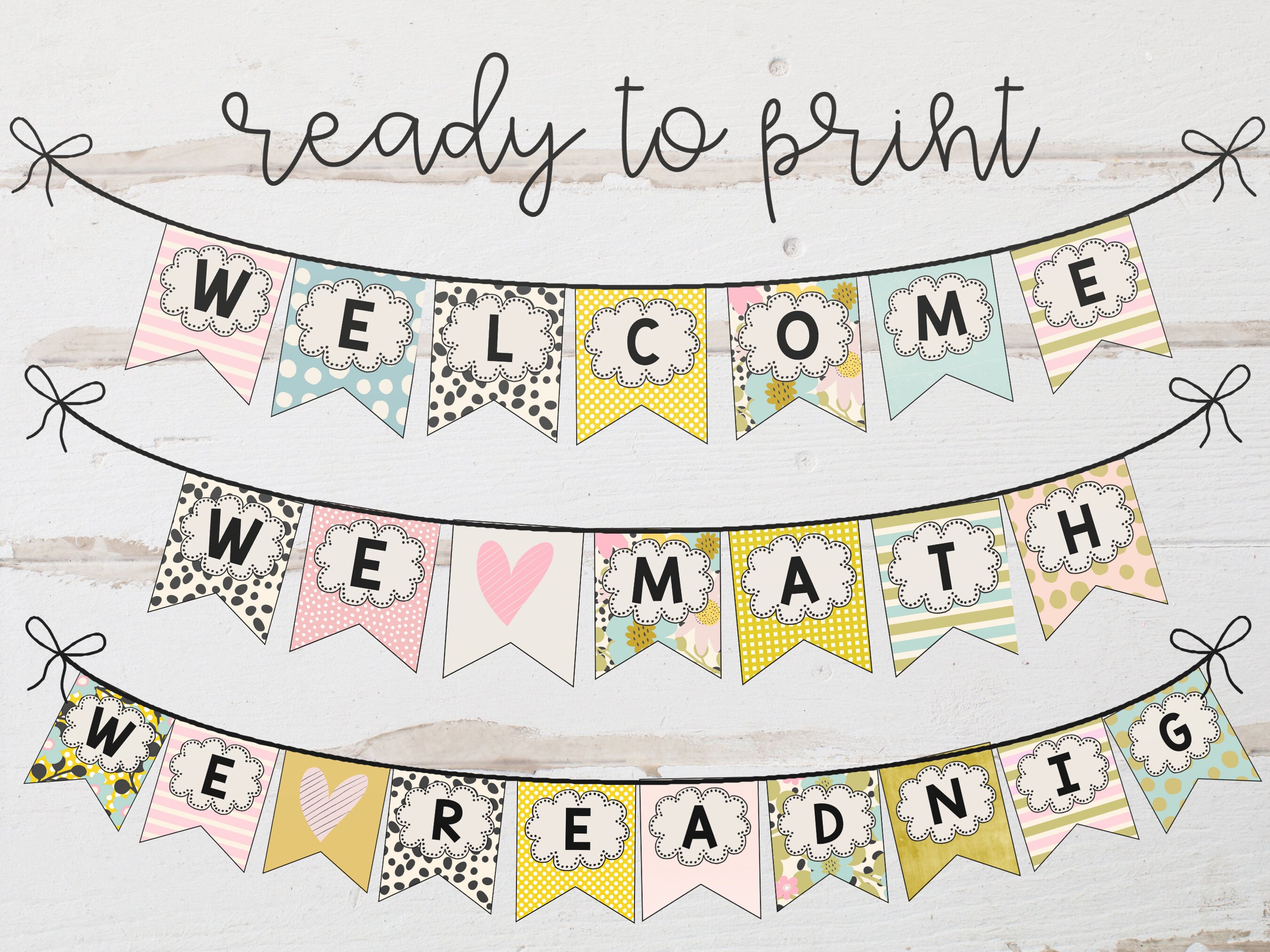Editable Classroom Banner | Classroom Decor | Back to School | Welcome ...