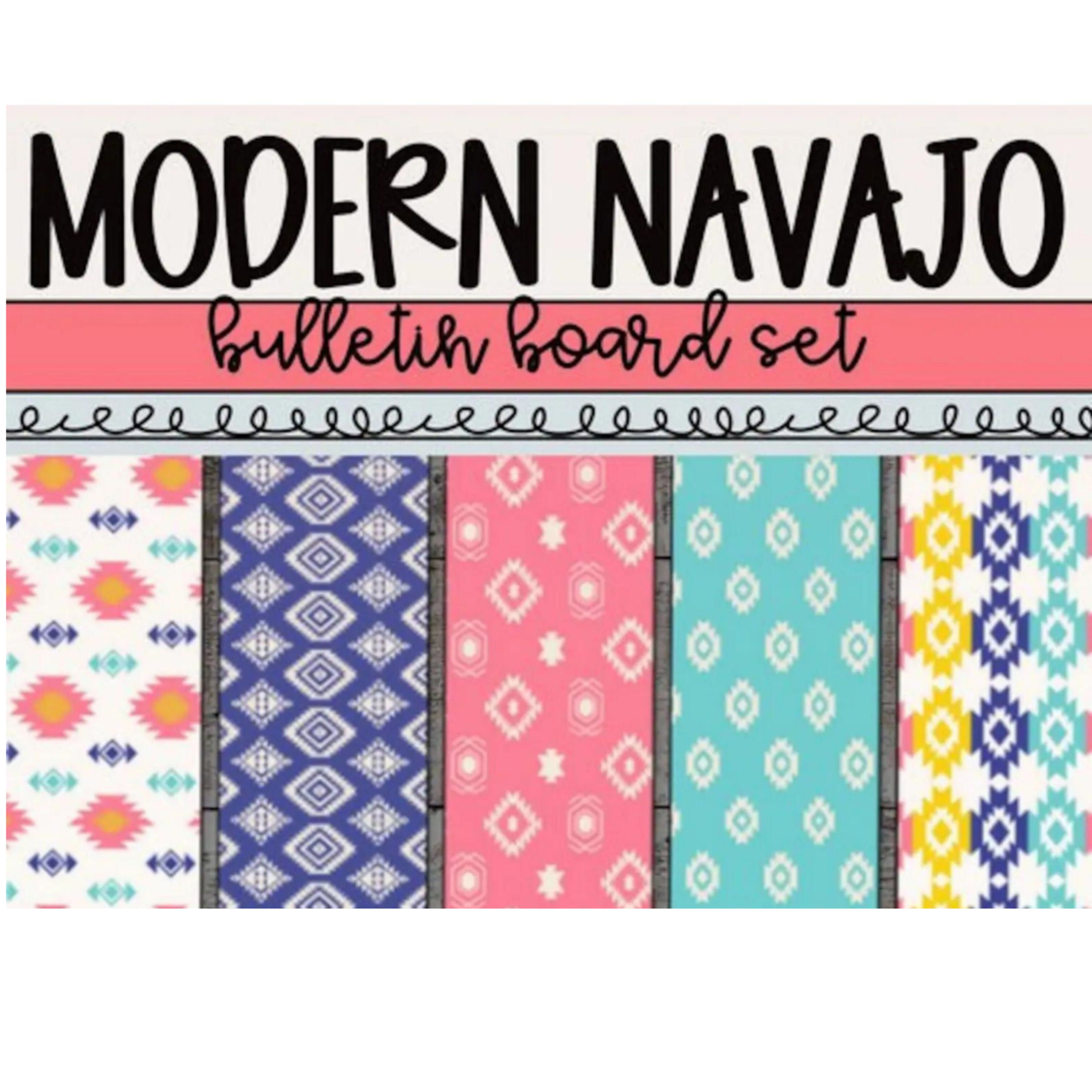 Bulletin Board Set, Navajo Aztec Classroom Decor, Cute Classroom Decor ...