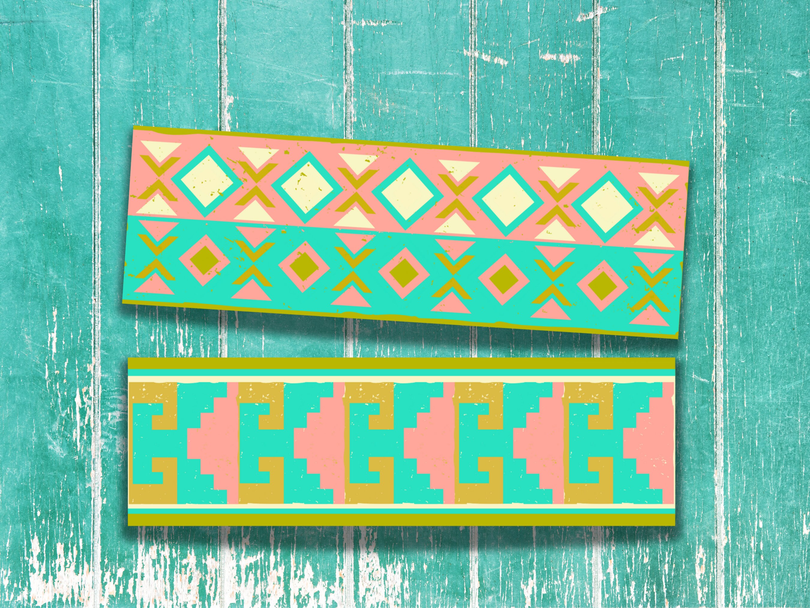 Aztec Bulletin Board Set, Navajo Decor, Cute Classroom Decor, Instant ...