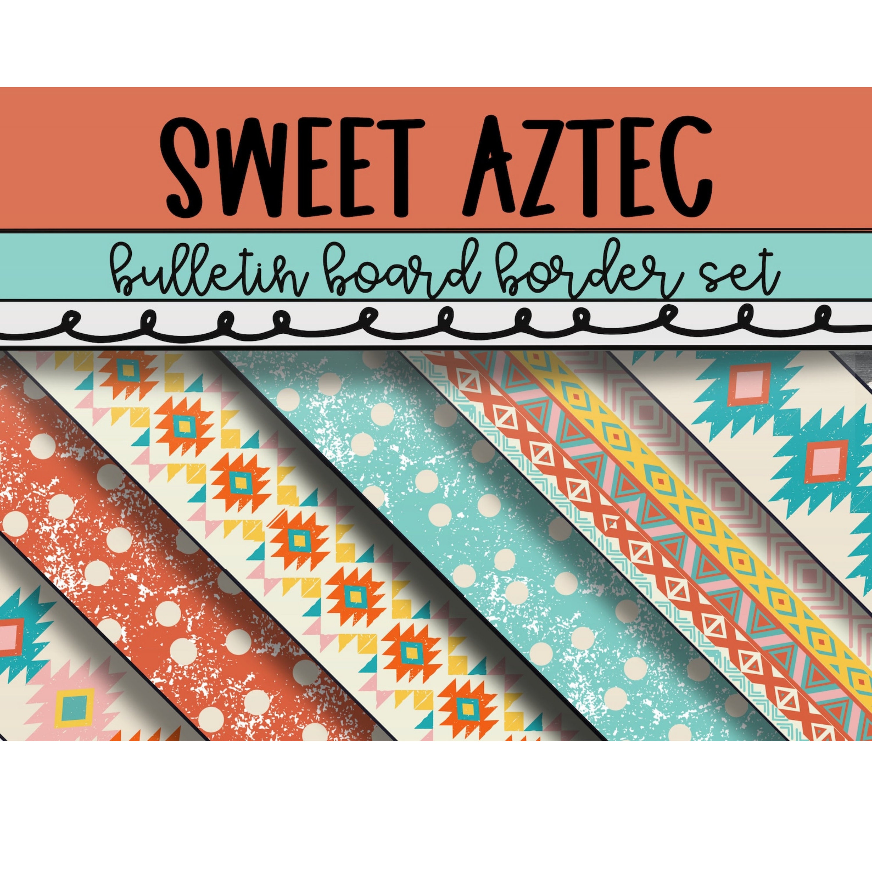 Bulletin Board Set, Aztec Classroom Decor, Cute Classroom Decor ...