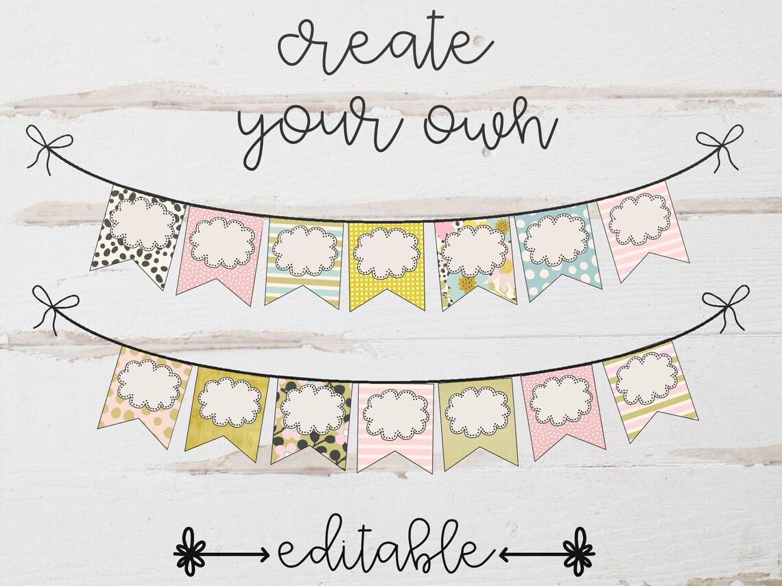 Editable Classroom Banner | Classroom Decor | Back to School | Welcome ...