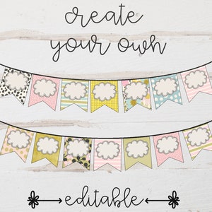 Editable Classroom Banner | Classroom Decor | Back to School | Welcome ...