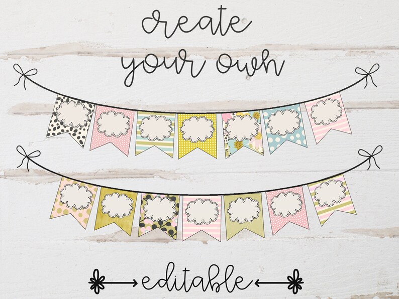 Editable Classroom Banner | Classroom Decor | Back to School | Welcome ...