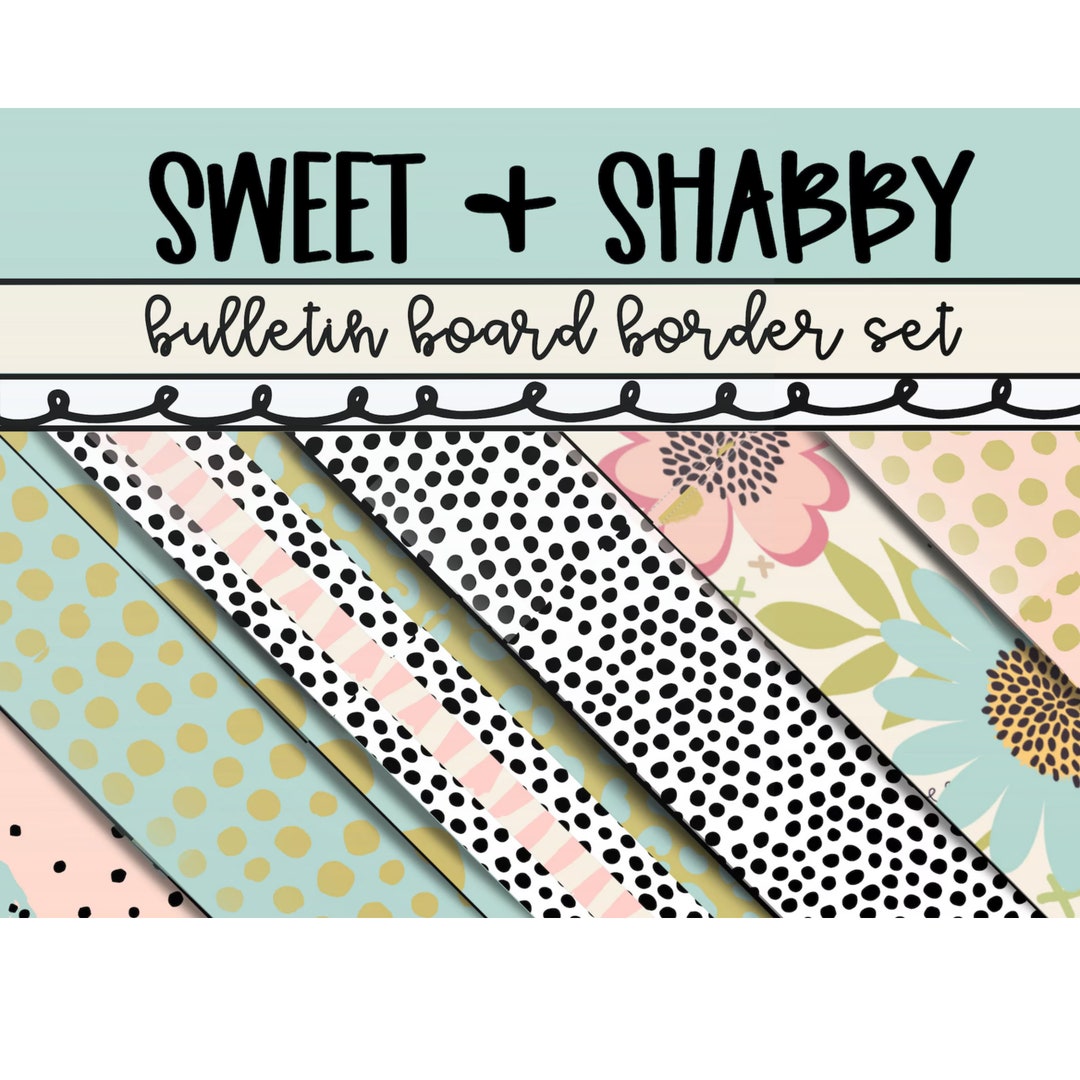 Colorful Classroom Borders, Customizable Classroom Decor, Ready to ...