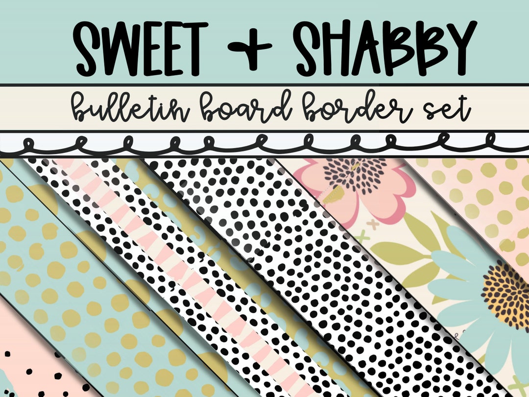 Colorful Classroom Borders, Customizable Classroom Decor, Ready to ...