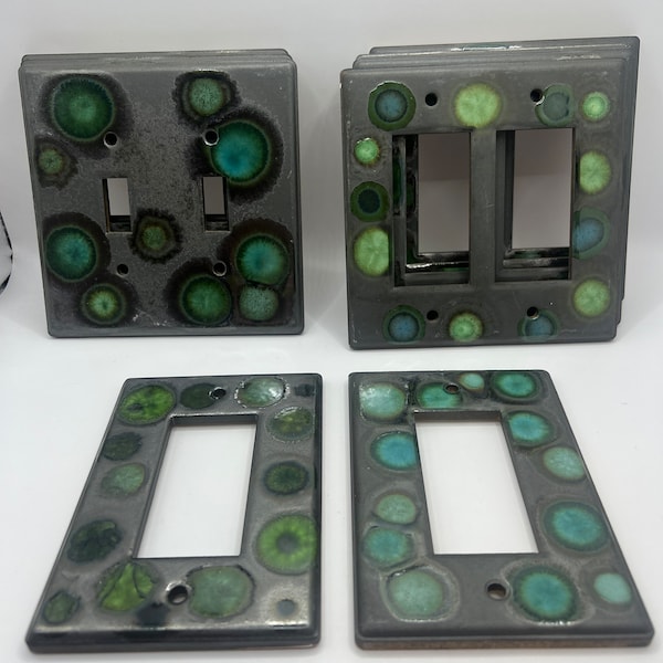 Ceramic Switch Plate Covers - Etsy