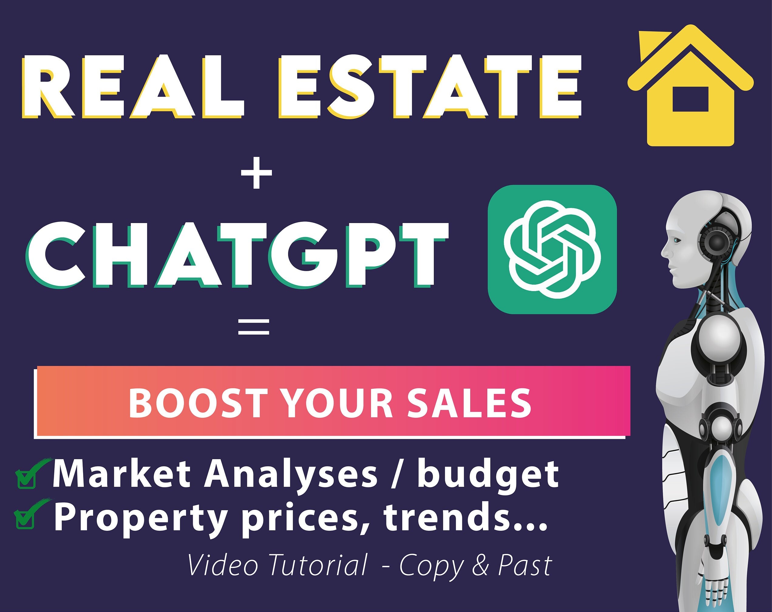Chatgpt Prompts for Real Rstate, Market Analyses, Property Prices ..., Chatgpt for Real Estate ...
