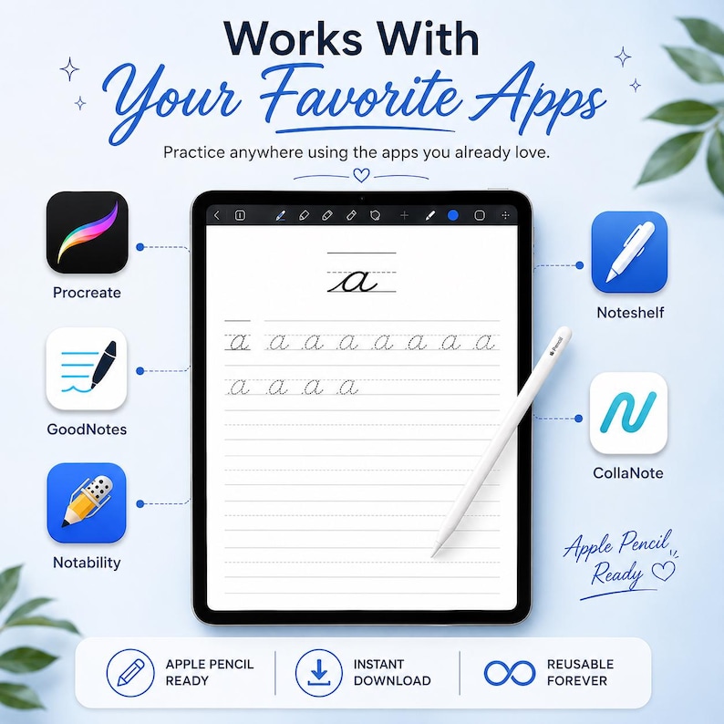 Cursive Handwriting Practice Sheets PDF Book, Calligraphy Cursive ...