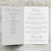 In Loving Memory Funeral Bi-fold Booklet Template, to Self Edit and ...