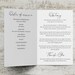 In Loving Memory Funeral Bi-fold Booklet Template, to Self Edit and ...