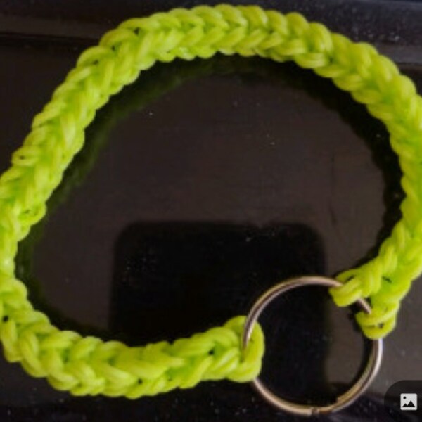 Loom Band Keychain - Etsy
