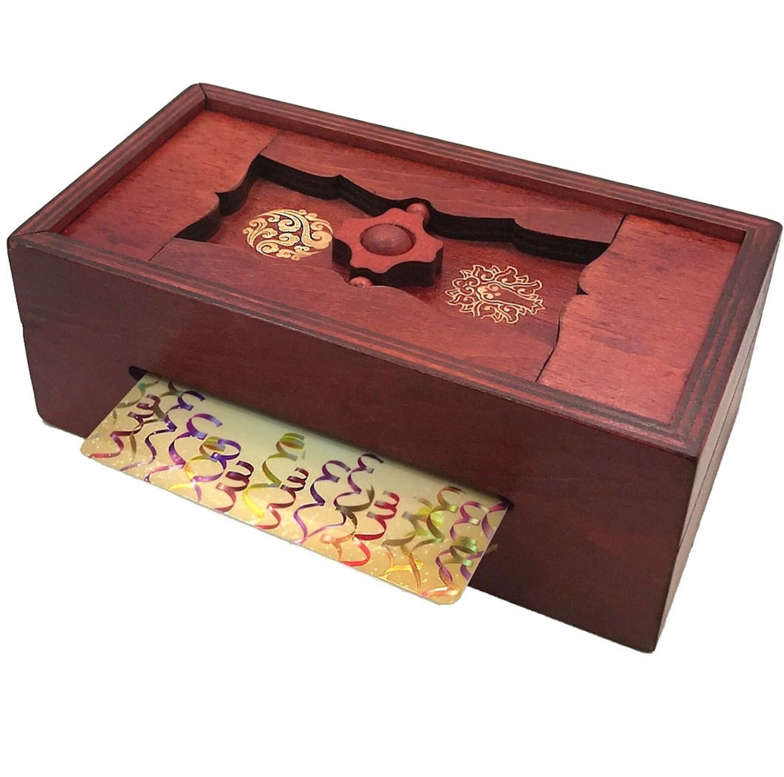 Good Luck Secret Puzzle Box Money and Gift Cards Trick Box - Etsy