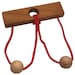 Two Lovers String Brain Teaser Wood Puzzle - Etsy