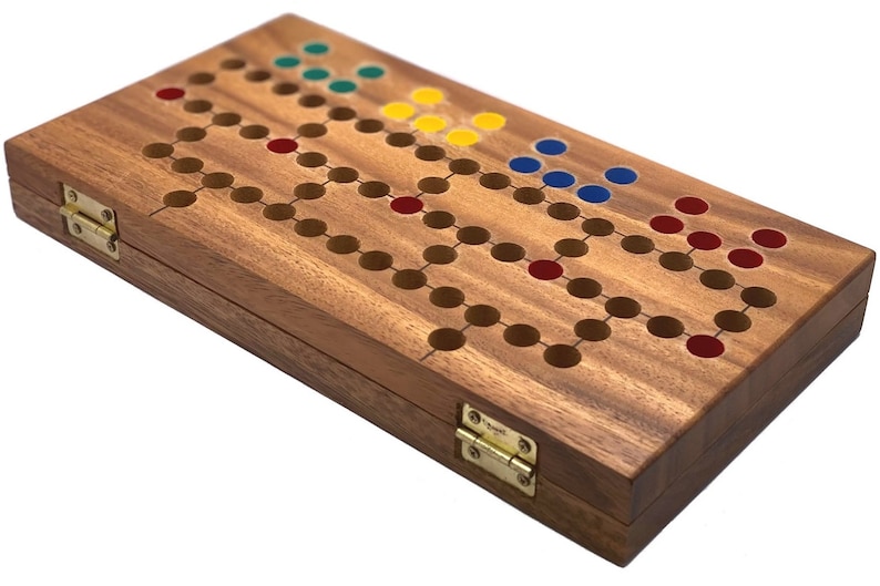 Barricade Wooden Strategy Board Game - Etsy