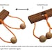 Two Lovers String - Brain Teaser Wood Puzzle - Etsy