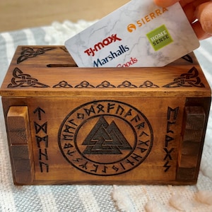 Enigma Viking Puzzle Box - Money Gift Giving IQ Secret Box - Etsy