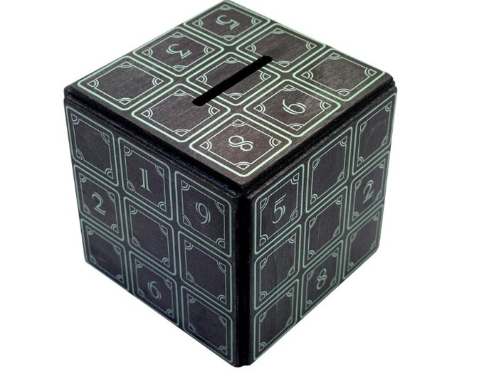 Enigma Magic Cube Secret Puzzle Box - Money Trick Box - Etsy