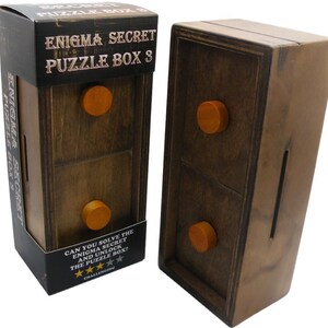 Enigma Secret Puzzle Box Explorer - Money Gift Trick Box - Etsy