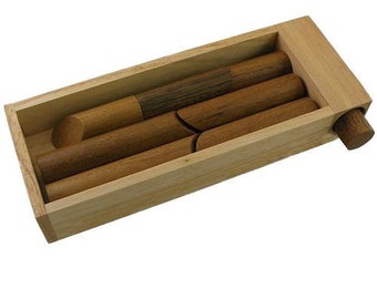 Two Lovers String Brain Teaser Wood Puzzle - Etsy