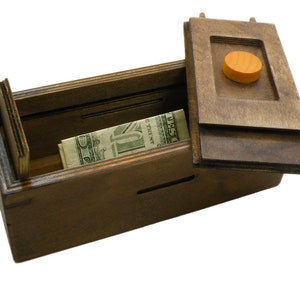 Enigma Secret Puzzle Box Discovery - Money Gift Trick Box - Etsy