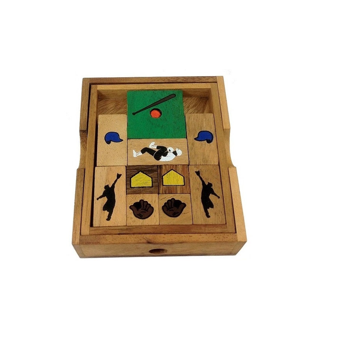 Baseball Field Wooden Puzzle Brain Teaser - Etsy