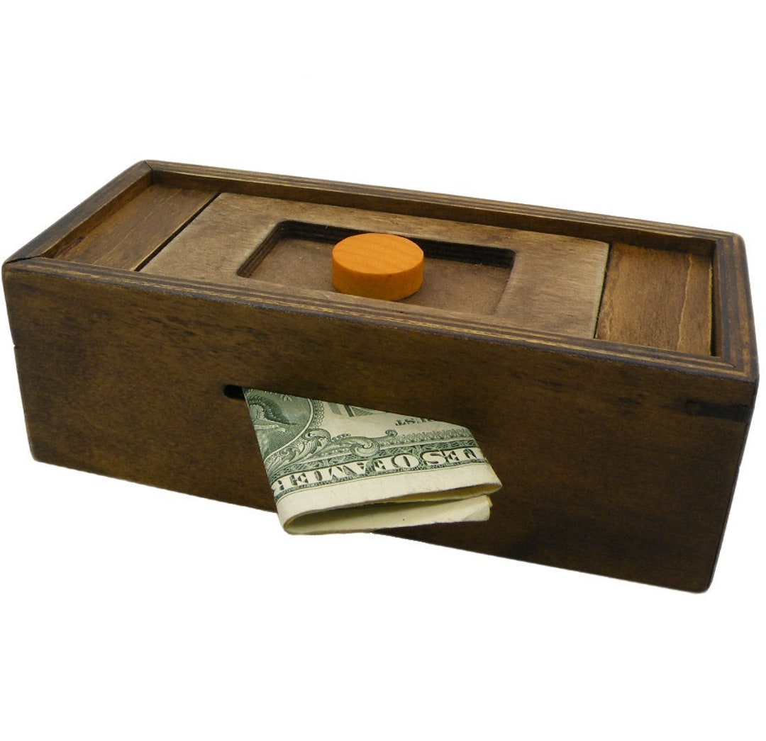 Enigma Secret Puzzle Box Discovery - Money Gift Trick Box - Etsy